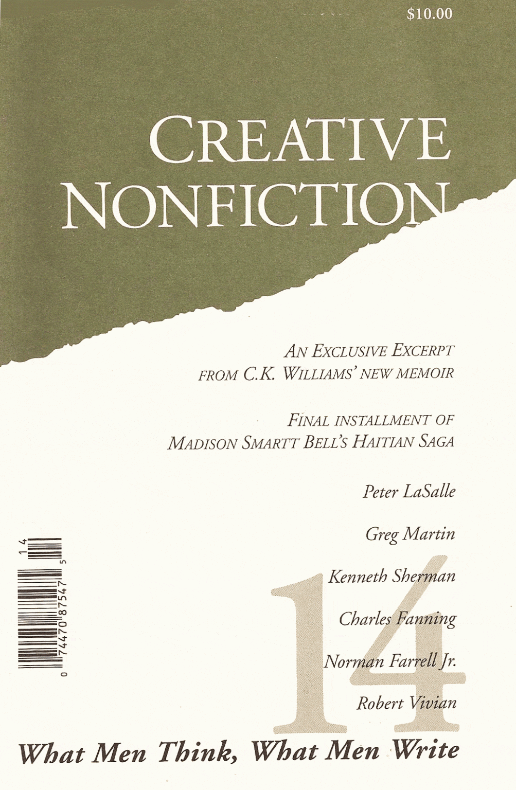 Issue 15 - Creative Nonfiction