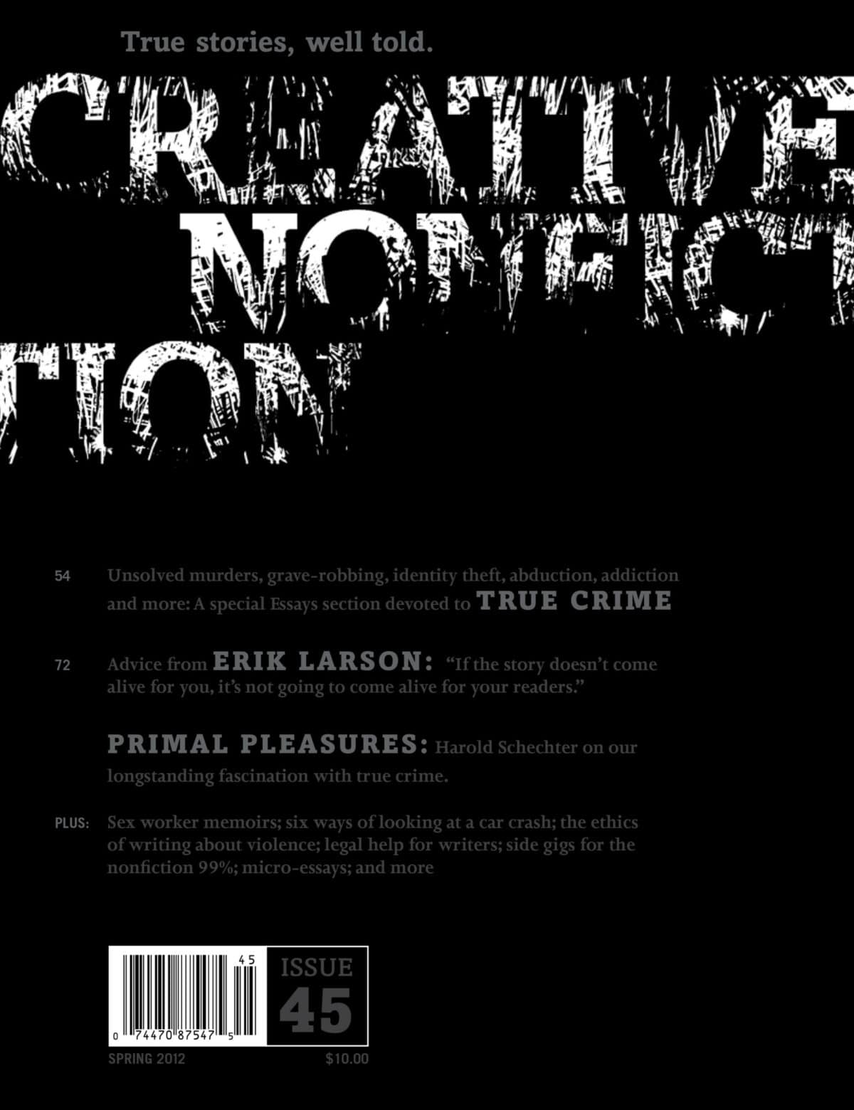 Our Long-standing Obsession with True Crime - Creative Nonfiction